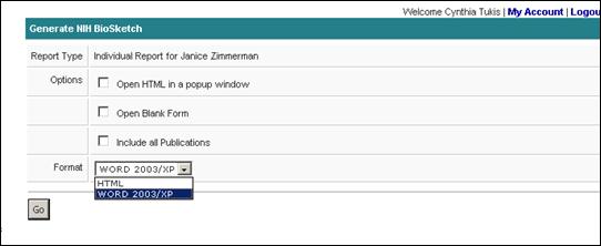 xCatalyst Support| NIH Biosketch